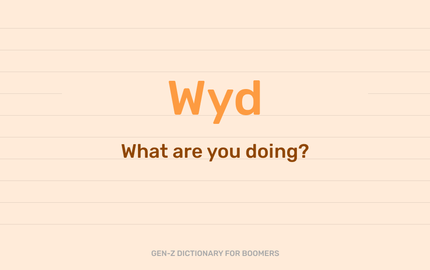 What does wyd mean store